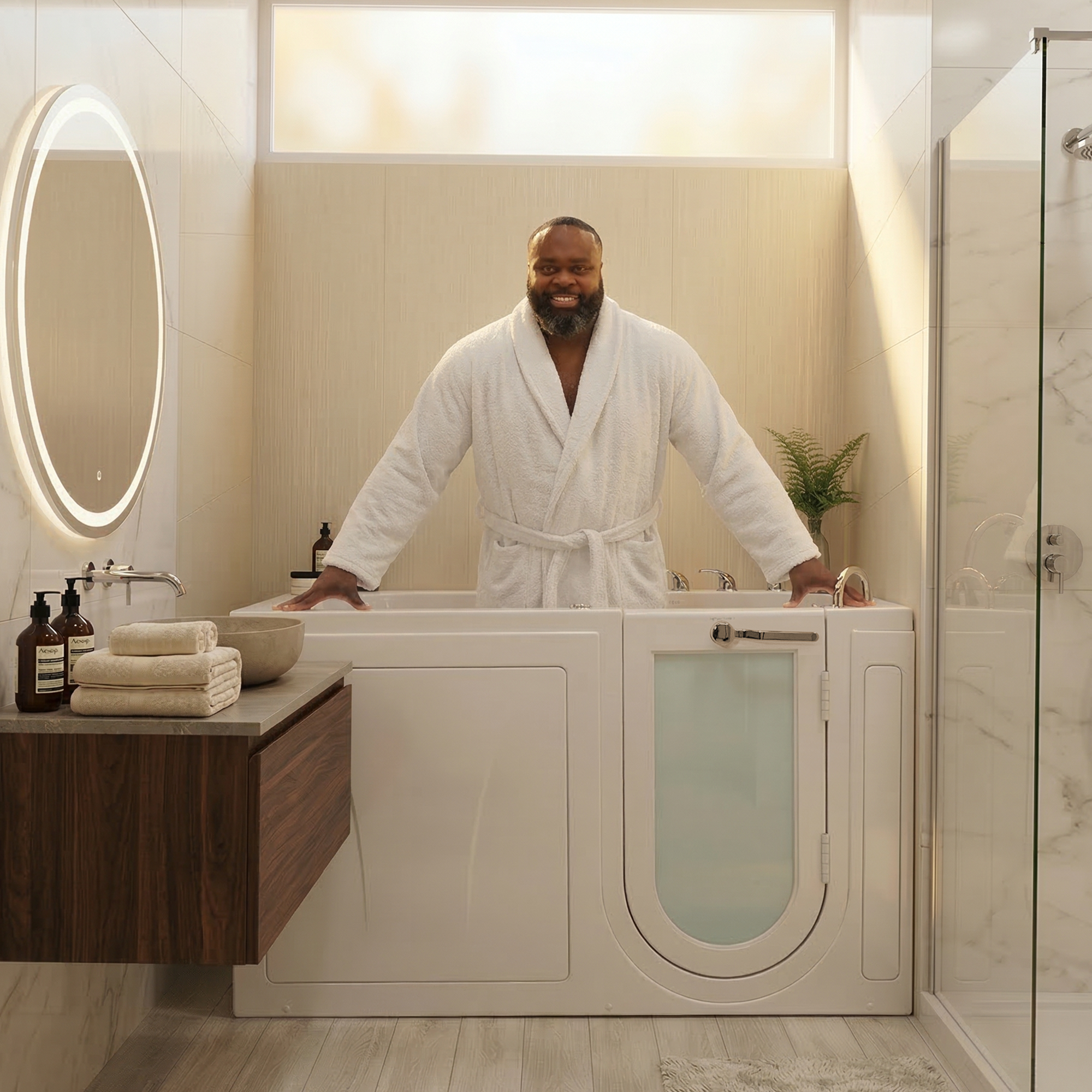 Big4One Walk In Tub For Tall People | Ella's Bubbles